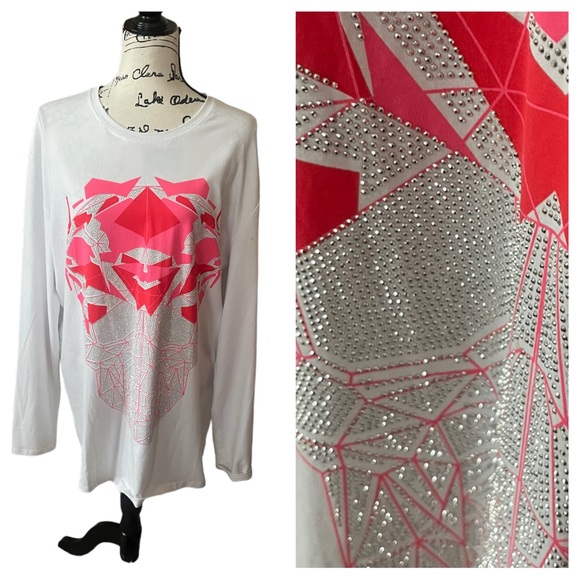 Heads or Tails | Tops | Heads Or Tails Sequin Pink Graphic Top | Poshmark